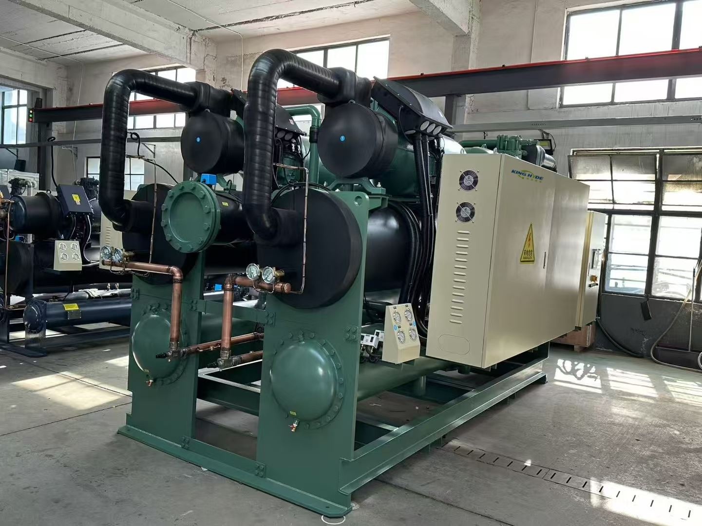 Bitzer compressor water cooled chiller